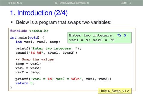 CS1010 Programming Methodology Ppt Download