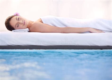 Life Doesnt Get Better Than This A Young Woman Relaxing By A Pool At A