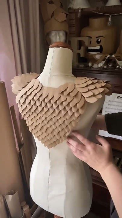 When You Need Your Costume To Be Be Special Diy Scale Vest Free Tutorial And Scale Pattern