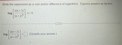 solved write the expression as a sum and or difference of