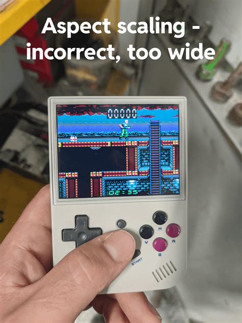 Minui Game Gear Incorrect Aspect Ratio R Rg35xx