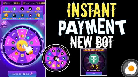 Instant Payment Telegram Bot Tokencarnivalbot Crypto Freetoninstantwithdrawaltelegrambot