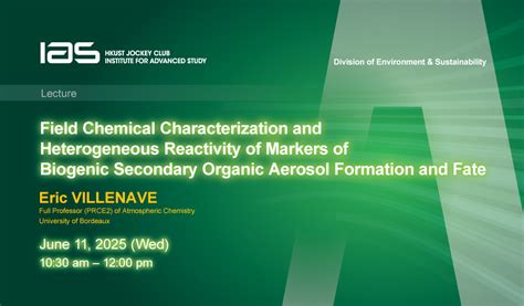 Field Chemical Characterization And Heterogeneous Reactivity Of Markers Of Biogenic Secondary