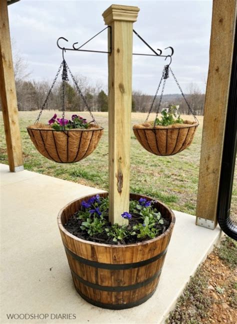 Planter Post Free Woodworking Plan Com