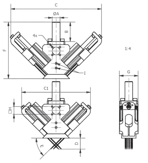 NGR 20 6 25 D NEEDLE GRIPPER End Of Arm Tooling Inc