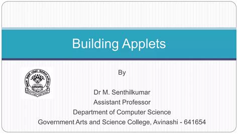 171 33b java programming building applets ppt