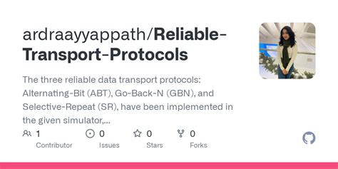 GitHub Ardraayyappath Reliable Transport Protocols The Three Reliable Data Transport