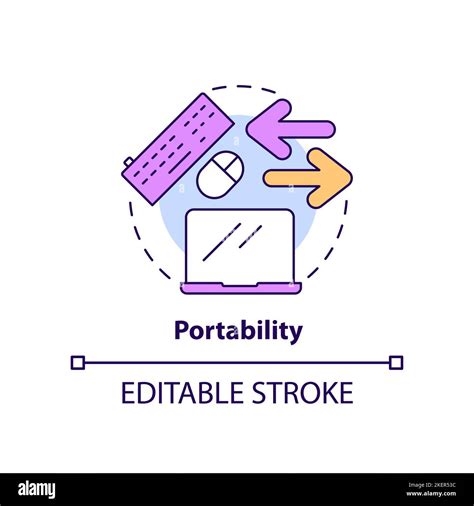 Portability Concept Icon Stock Vector Image And Art Alamy