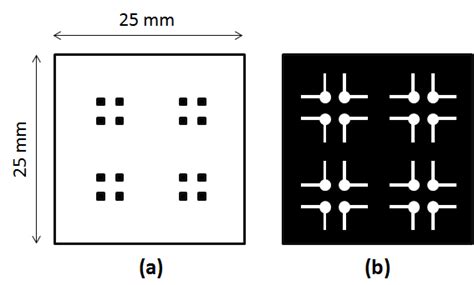 Optical Masks Design The Plasmonic Array Optical Mask A Was Designed