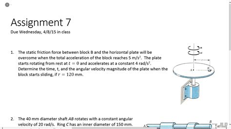 Solved The Static Friction Force Between Block B And The Chegg