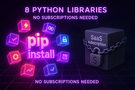 8 Python Libraries That Work Better Than Entire Saas Products By Hassan Nauman Sep 2025