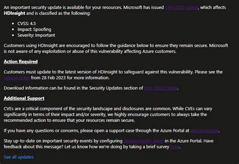 understanding service health communications for azure vulnerabilities