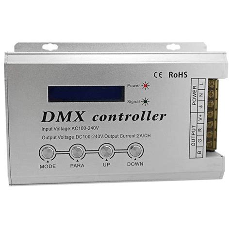 DMX300B DC100V 240V High Voltage DMX Controller With LCD Display