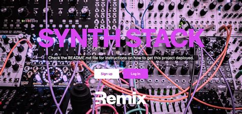 Github Smercheksynth Stack The Remix Stack For Deploying To Fly