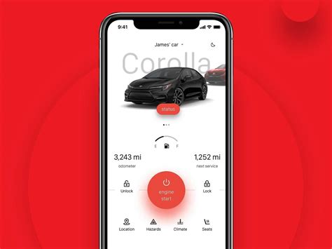 Car Status On UI Movement