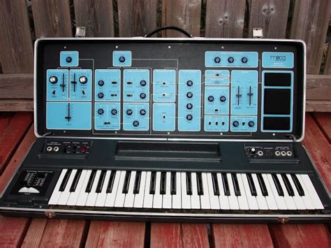 Matrixsynth Moog Sonic Six Analog Synthesizer Sn 1364 Vintage 1973 Keyboard Synth