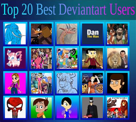 Richards Top 20 Best Deviantart Users By Batboy101 On Deviantart