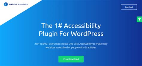 One Click Accessibility Plugin Easily Add Accessibility Options To