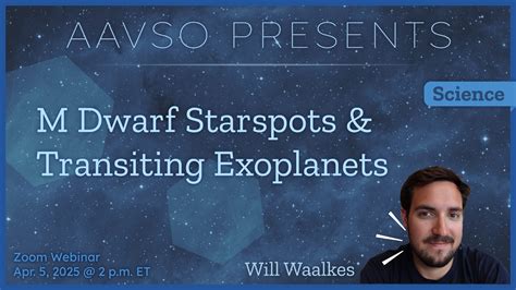 Webinar M Dwarf Starspots And Transiting Exoplanets Sky And Telescope