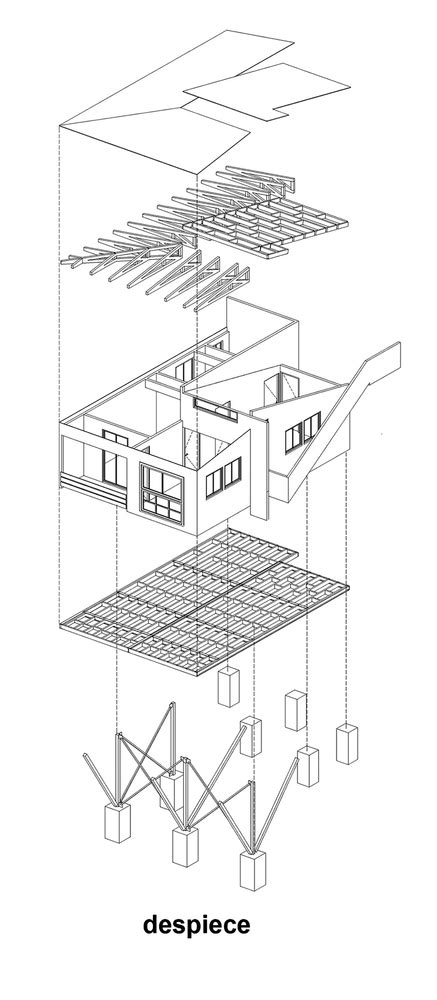 Exploded Axonometric Drawings Examples Viktória S Learning Log
