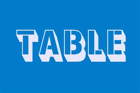 TABLE in different languages: 134+ Translation & Listening - Translate.How