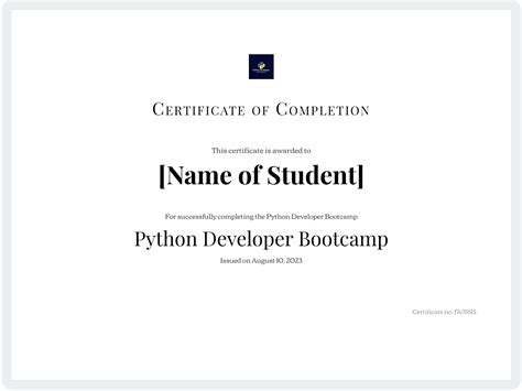 Python Developer Bootcamp