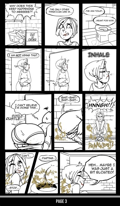 Rule 34 Anus Bathroom Big Ass Black And White Bowels Comic Dialogue Fart Fart Cloud Fart