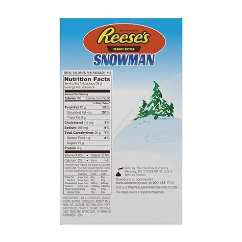 Reeses Peanut Butter Snowman 141g