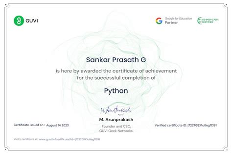 Sankar Prasath On Linkedin Elearning Onlinecourses Python