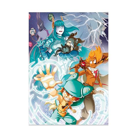 Pack 6 Posters Wakfu Manga La Grande Vague Produits Dérivés