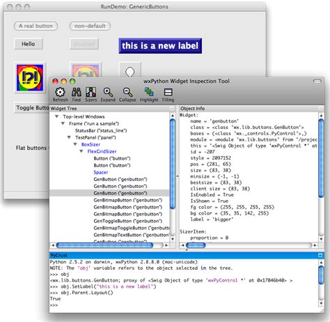 How To Use Widget Inspection Tool Wit Phoenix Wxpywiki