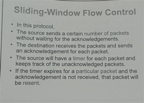 Solved Stop And Wait Flow Control Stop And Wait Flow Control
