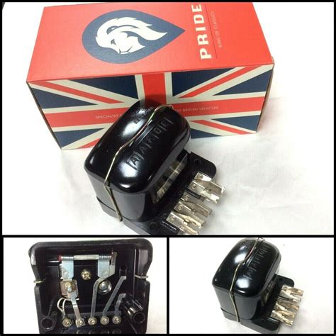 Classic Mini Dynamo Voltage Regulator Control Box Geu6603 Ncb101 Car Pride 7k9 Old Skool Mini