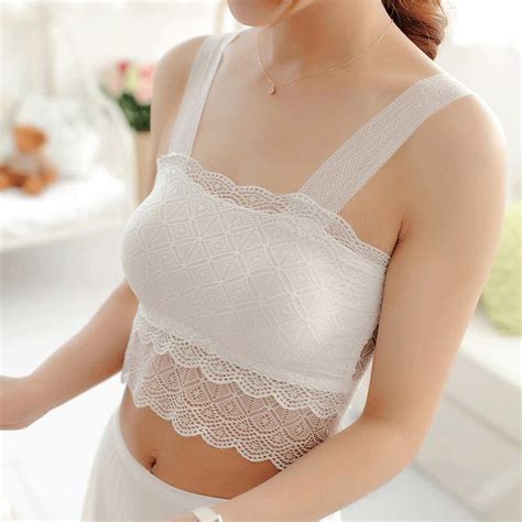 Jual Bralette Bahan Lace Kemben Renda Brukat Sexy Murah Kemben Tali No Pad Shopee Indonesia