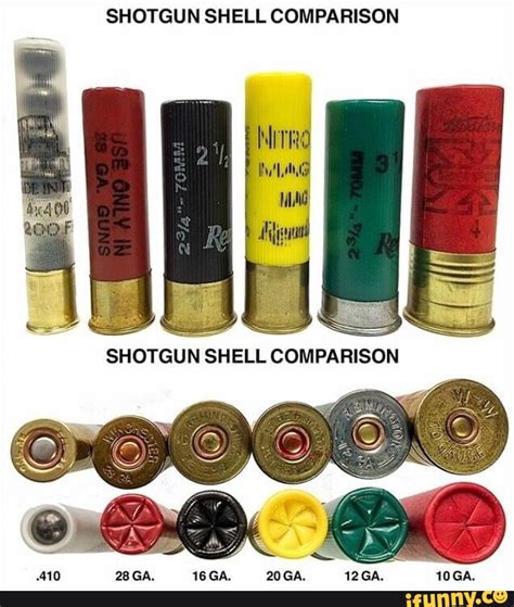 Shotgun Shell Comparison Mad Shotgun Shell Comparison 410 28ga 16 Ga