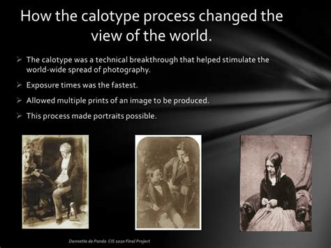 Ppt The Calotype Process Powerpoint Presentation Id2715493