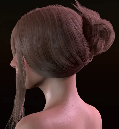 Bun Hair2 Hairstyles Virt A Mate Hub