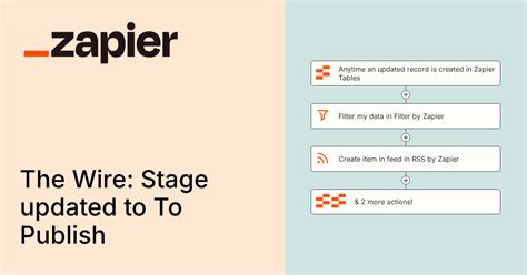 Anytime An Updated Record Is Created In Zapier Tables Filter My Data In Filter By Zapier