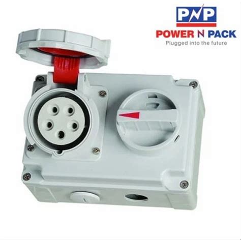 Ph02s Ip67 Horizontal Interlock Switch Socket 16a 415v 6h 5pin At