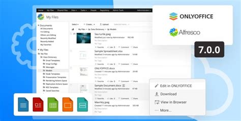 Onlyoffice Connector V70 For Alfresco Pdf Filling And More