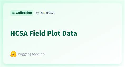 Hcsa Field Plot Data A Hcsa Collection