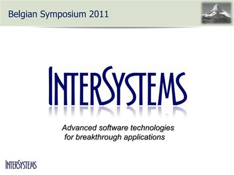 intersystems presentatie making sense of unstructured data ppt