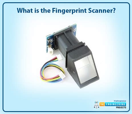 Interface A Fingerprint Sensor With Raspberry Pi 4 The Engineering Projects