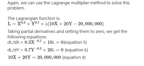 Solved Again We Can Use The Lagrange Multiplier Method To