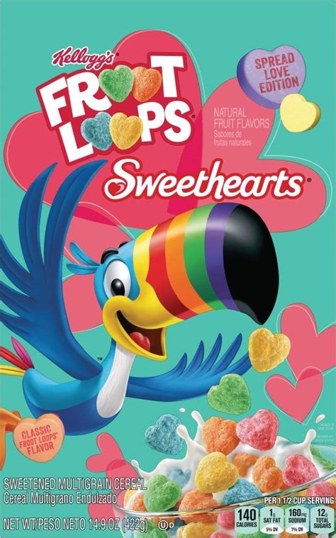 Kelloggs® Sweethearts® Fruit Loops® Cereal 14 9 Oz In 2025 Fruit