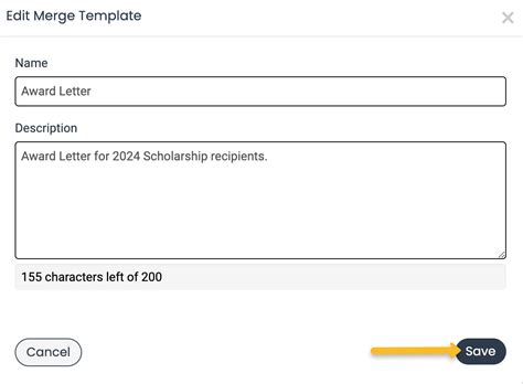Build And Edit A Merge Template Foundant Technologies