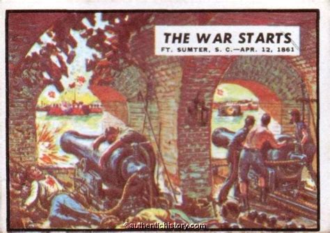 Civil War 1962 Topps Civil War News Card Set