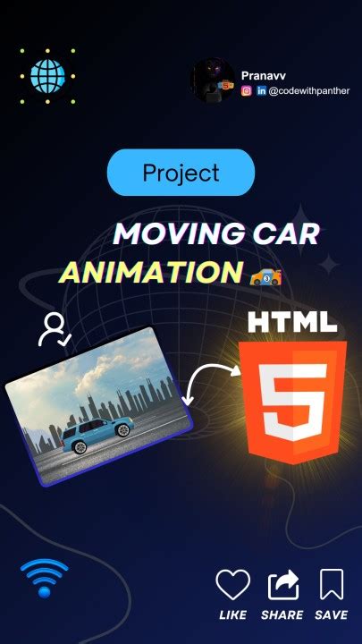 Code With Panther On Linkedin Glowing Profile Animation Html Css Html5 Css3 Csstricks