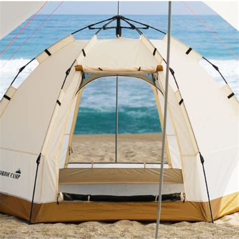 노르딕 캠프 펜타곤 원터치 텐트 3 4인용 외 캠핑용품 6종 티몬