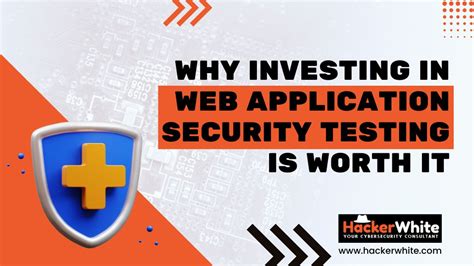 why investing in web application security testing is worth it hackerwhite